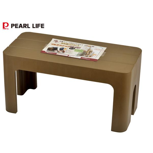 マルチステップワイド ハイタイプ ブラウン HB-3073●天面スペースが広く、安定感バツグン!●キッチンでは手の届かなかった上の戸棚も出し入れ楽々●安定して鉢植えが置けるフラワースタンドとしてもOK●玄関では靴の脱ぎ履き時の腰掛に製品サイ...