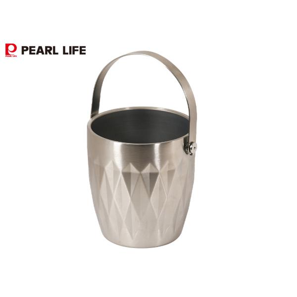 バープレミアム ダイヤカットアイスペール1500 HC-372家飲みを格別なものへ氷を溶けにくくするすのこ付冷たさが長持ちする真空断熱構造製品サイズ:(約)幅16×奥行14.5×高さ15.5cm満水容量/1500ml製品重量:(約)0.60...