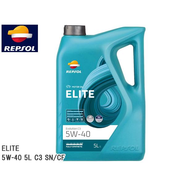 ■REPSOL(レプソル) エンジンオイル ELITE EVOLUTION C3 5W-40 5L■代表適合車種メーカー：Chrysler・Jeep クライスラー・ジープ車種：グランドチェロキー型式：WK64年式：H30〜H31エンジンタイ...