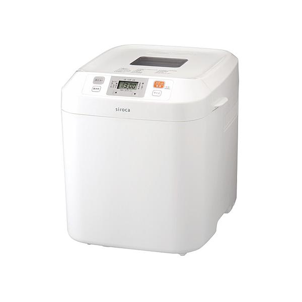 SIROCA ホームベーカリー■シンプルで使いやすく幅広いメニューも用意。家族みんなの2斤タイプ。パンやバター、ジャム、餅に加え、そば生地など17メニューを搭載。 ■商品詳細●現品約28×32×29.5cm ●本体重量3.9kg●［本体］P...