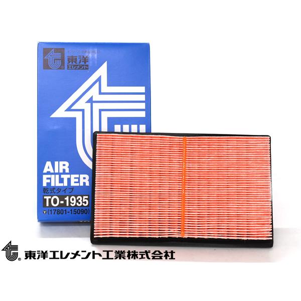 東洋エレメント エアーエレメント TO-1935■エアーエレメントとは…エンジンに吸い込まれる空気をろ過するフィルターの働きをします。空気に含まれるゴミや粉塵を吸収するため、定期的な清掃や交換が必要です。汚れた状態で使い続けると、エンジンの...