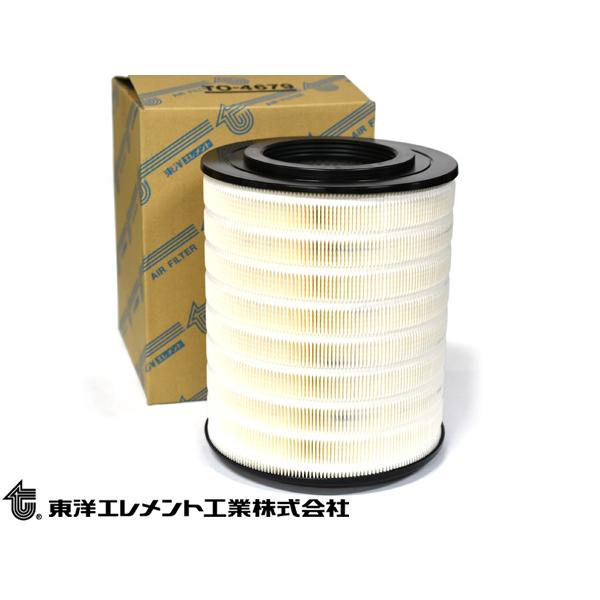 東洋エレメント エアーエレメント TO-4679■エアーエレメントとは…エンジンに吸い込まれる空気をろ過するフィルターの働きをします。空気に含まれるゴミや粉塵を吸収するため、定期的な清掃や交換が必要です。汚れた状態で使い続けると、エンジンの...