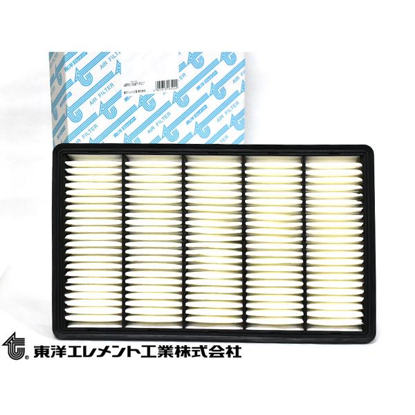 東洋エレメント エアーエレメント TO-5750F■エアーエレメントとは…エンジンに吸い込まれる空気をろ過するフィルターの働きをします。空気に含まれるゴミや粉塵を吸収するため、定期的な清掃や交換が必要です。汚れた状態で使い続けると、エンジン...