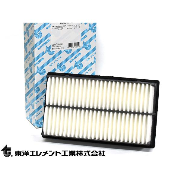 東洋エレメント エアーエレメント TO-5755F■エアーエレメントとは…エンジンに吸い込まれる空気をろ過するフィルターの働きをします。空気に含まれるゴミや粉塵を吸収するため、定期的な清掃や交換が必要です。汚れた状態で使い続けると、エンジン...