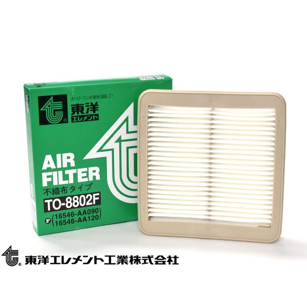 東洋エレメント エアーエレメント TO-8802F■エアーエレメントとは…エンジンに吸い込まれる空気をろ過するフィルターの働きをします。空気に含まれるゴミや粉塵を吸収するため、定期的な清掃や交換が必要です。汚れた状態で使い続けると、エンジン...