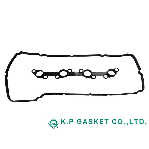 ●タペットカバーパッキンメーカー：K・Pガスケット品番：VC134S【セット内容】タペットカバーパッキン VC134 11213-75041 ×1ロッカーカバーパッキン   11214-75012 ×1【適合車種】メーカー：トヨタ車種：ハイ...
