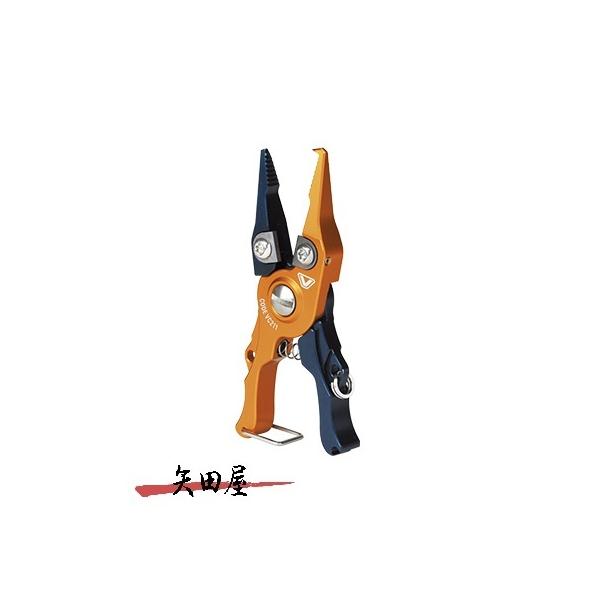 超軽量、小さな本格プライヤー超コンパクトな多機能プライヤー。わずか8.2cm、25gの小型ボディ。可愛らしくも本格的な多機能。軽量高強度なジュラルミン素材を採用。先端はスプリットリングが簡単に外せるスプリットリングオープナー。PEラインにも...