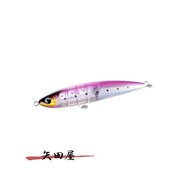 ヒラマサを誘い出すために開発された別注平政にシマノ独自のフラッシュブーストを搭載！ジャーク後、ルアーが浮き上がる瞬間も内部の反射板がキラキラとフラッシングでアピールを続けます。タイプ:フローティング全長(mm):220重量(g):120ゆう...