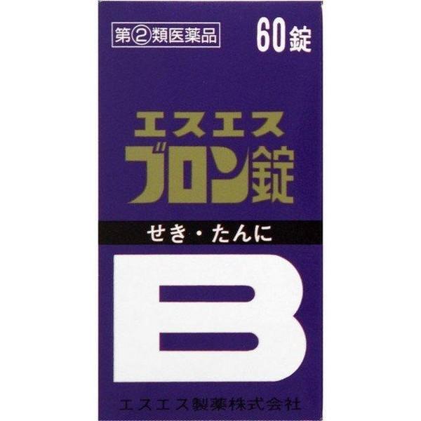 ※こちらの商品は定形外郵便での発送になります。（追跡無し、補償無し）商品到着まで、土、日、祝を省いて3日から7日ほどかかります。・定形外発送のため、不着、郵便事故などの補償はありません。ご了承下さい。・エスエスブロン錠は、せきとたんに有効な...