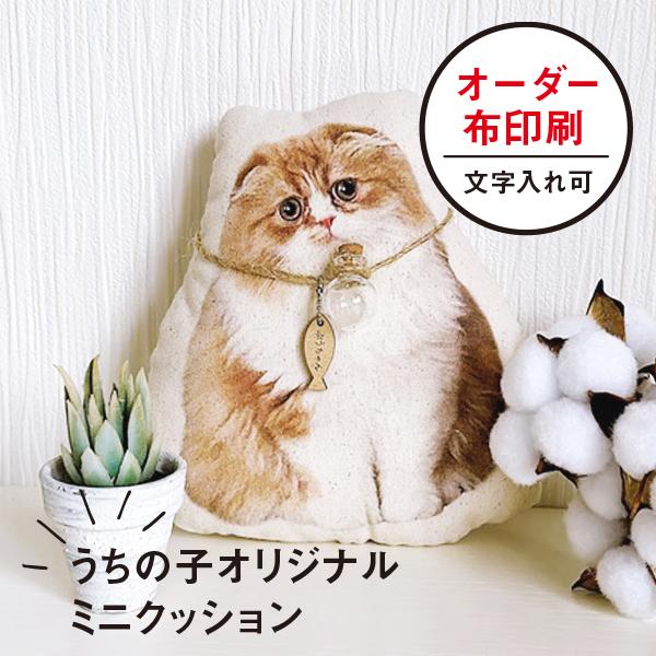 【発売日：2024年02月22日】ねこ うちの子 思い出 ミニ クッション 名入れ可 犬 猫［郵送方法］クリックポストで発送※ただし他の商品と同梱する場合、サイズ・重さにより郵送方法及び郵送料金が変更になります。［本体サイズ］縦 約200m...