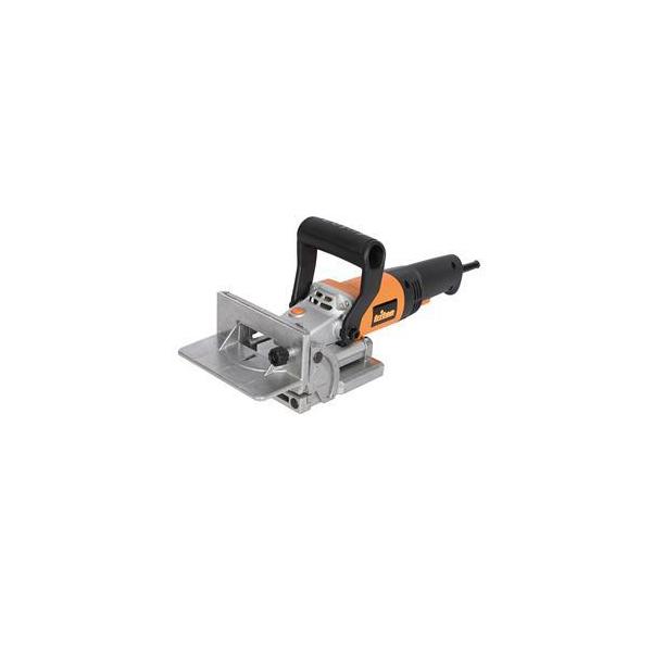 ・専用のビスケットを使用し簡単に木材の板接ぎや各種接合を行う事が出来る電動工具でビスケットを差し込む穴を作ります。・使用するビスケットは木工ボンドなどの接着剤の水分を吸って膨らみ固まる事で強度のある接合を行う事が出来ます。・加工する材料の厚...