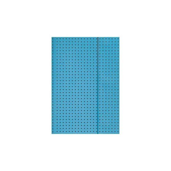 2014年秋の新ブランド Paper-Oh（ペーパーオー)のポップなノートシリーズ Circulo BLUE ON GREY/ A5 /横罫 【RCP】