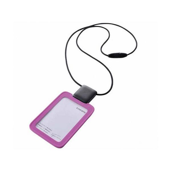 IDカードホルダーSMOOTHSTYLE ストラップ縦 リール付きIDカード用ホルダー トライストラムス（trystrams） THF-MG02