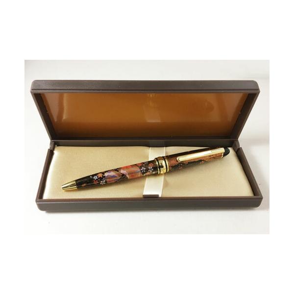 在庫限りSALE!!　箔一金箔蒔絵 ボールペン（漆）扇面 A173-01010【RCP】定価４３８０円