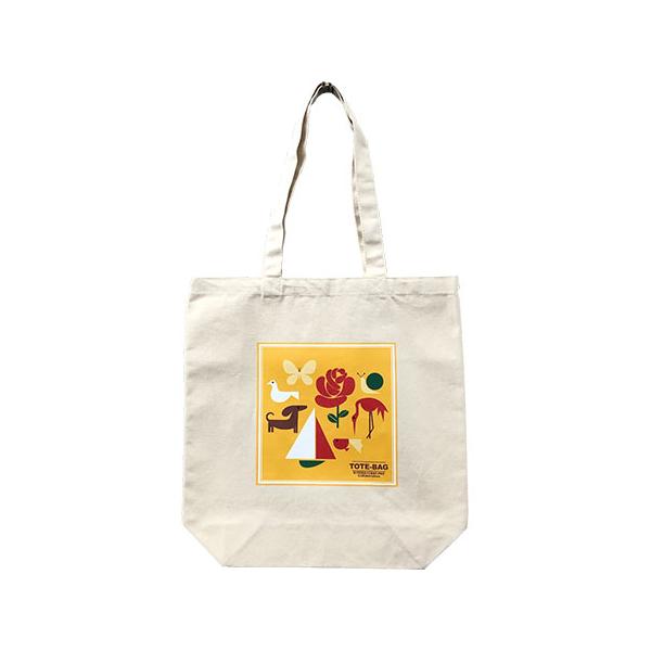 サクラクレパス柄トートバッグ （KITERA×CRAY-PASコラボ KS-TOTE-LP