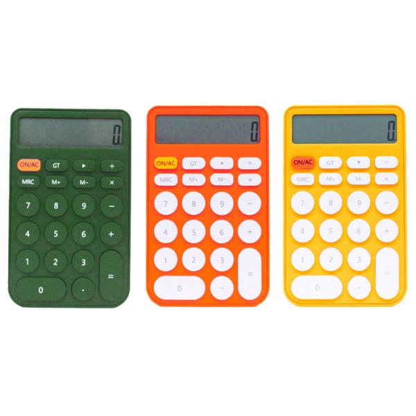 12-DIGIT ビタミンカリキュレーター 12桁　電卓 計算機 カリキュレーター 卓上 近代トレイディング