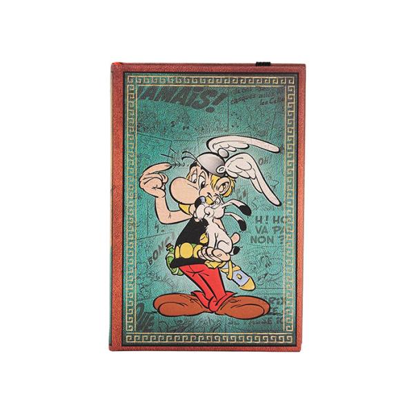 Paperblanks / ペーパーブランクス ノート ハードカバー Asterix the Gaul ミニ A6 罫線 PB9701-3【名入れ無料】【ポイント１２倍】