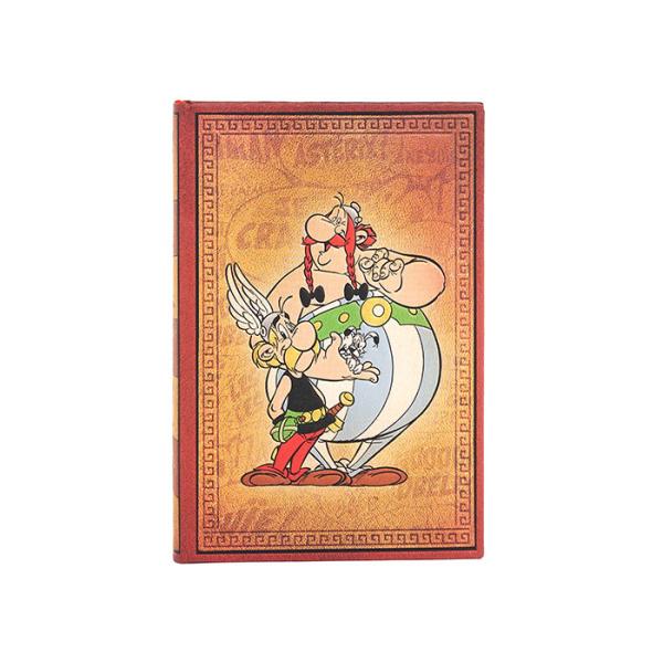 Paperblanks / ペーパーブランクス ノート ハードカバー Asterix &amp; Obelix ミニ A6 罫線 PB9706-8【名入れ無料】