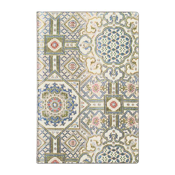 Paperblanks / ペーパーブランクス ノート ソフトカバー Flexis Ashta Sacred Tibetan Textiles ミニ A6 罫線 FB9355-8【名入れ無料サービス中】【ポイント12倍】