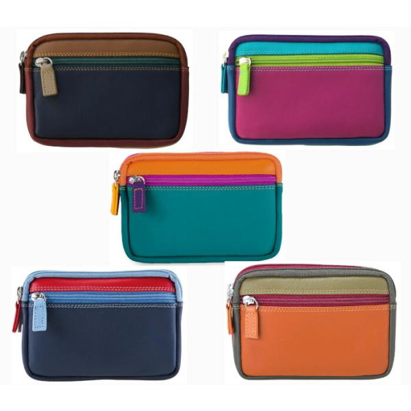 マイウォリット/mywalit ダブルジップパース/Small Leather Double Zip Purse 2室のジッパーポケットに小物を分けて収納できるポーチ　MY1265**【送料無料】
