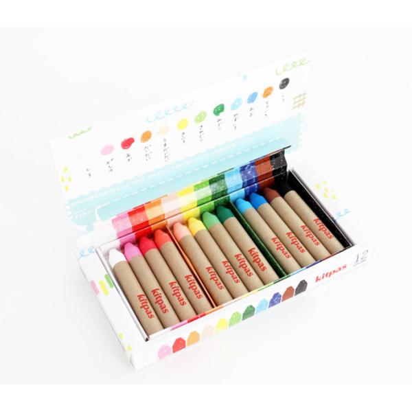 キットパス バイ アーティスト ミズタマkitpas by ARTIST mizutama 12色セット コラボ商品 日本理化学工業 KAM-12C