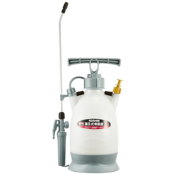 【商品概要】ユニット数1.0タンク容量:2.5Lノズル長さ:一段一頭口ノズル75cm(38cm+延長パイプ37cm)噴霧目安[霧]:約1m噴霧目安[直射(水平)]:約6.5m【商品説明】【商品詳細】ブランド：工進(KOSHIN)商品種別：D...