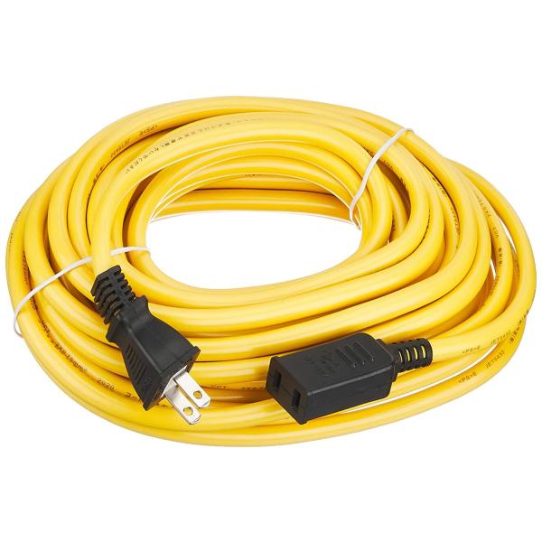 【商品概要】作業中のコンセントの抜け防止に、動きの多い作業に電線仕様:VCTケーブル0.75mm2×2電源プラグ・コンセント容量:12Aロック引っ張り強度(瞬間値):約98N(10kgf)定格電力:1200W、電線容量:12A、電線長さ:約...