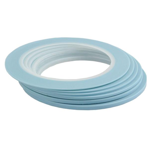 【商品概要】【マスキングテープ6巻入】極細1mm 1.5mm 2mm 2.5mm 3mm 4mmそれぞれ１巻入、マスキングテープ６巻セットでコスパ抜群！【サイズ】長さ33メートル(110ft)、幅は選択可、厚さ0.11mm。【耐熱性】高耐熱...