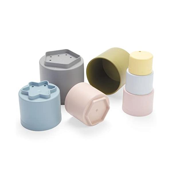 サイズ:一番大きなビーカー:8.2×8.2×7.7cm/一番小さなビーカー:4×4×2.8cm重さ:240g素材:ポリエチレンセット内容:ビーカー×7