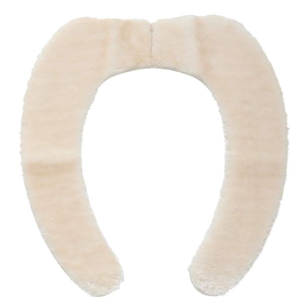 【商品概要】サイズ：9.5x41.5x1cm便座にのせるだけ！取りつけ簡単な吸着式便座カバー。面倒な取り替えの手間がかかりません。洗浄暖房型・O型・U型・ポータブル、どの便座にも対応します。便座を立ててもずれ落ちません。くり返し洗濯OKでい...