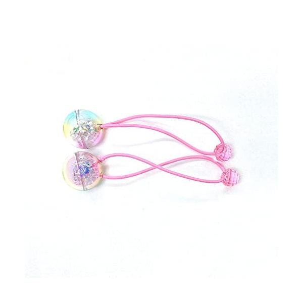 minacute(ミナキュート) シャカシャカポニー ピンク2個セット Q0441