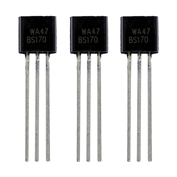 YMS PARTS【10個セット】NCHパワーMOSFET BS170（60V25A）