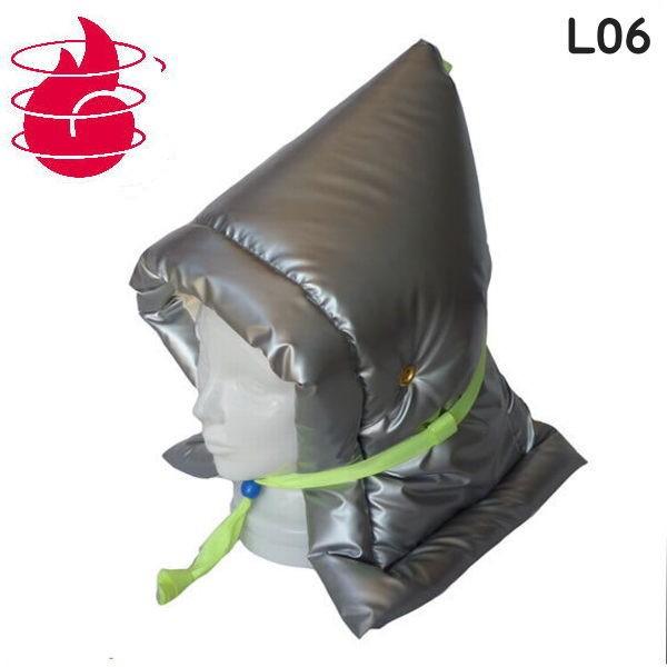 Lサイズ(中高生〜大人用)  L06 防災頭巾サイズ:約32×44×7cm 素材: 表地:防炎ポリ塩化ビニル100% 難燃糸使用         裏地:綿100% 難燃糸使用         中綿:難燃ポリエステル70% ポリエステル30%...