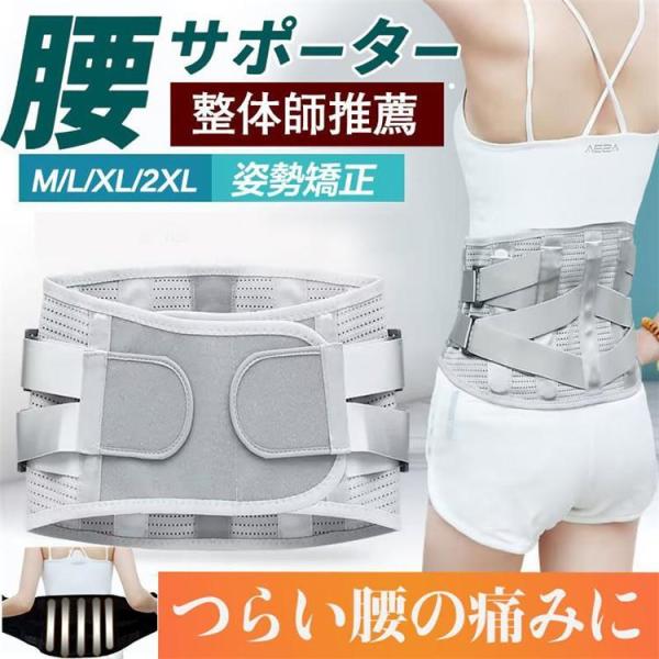 ・薄くて軽量！メッシュ素材の腰用サポーター！・5本のプレート（鋼板）が内蔵されており、腰をしっかり固定します。姿勢も良くなります。・メッシュ素材のため通気性抜群！夏でもムレにくく使用可能。・左右の補助ベルトで締め付け強さの調整が出来ます。◆...