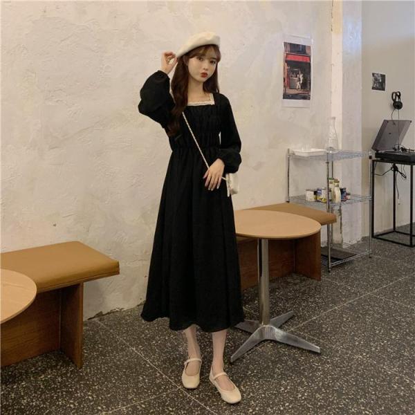 ■flower708■カラー：杏色、ワイン、ブラック■素材：ボリエステム■サイズ：フリー着丈110　バスト74-102　袖丈60　肩幅27■商品写真はできる限り実物の色に近づけるよう加工しておりますが、お客様のお使いのモニター設定、お部屋の...