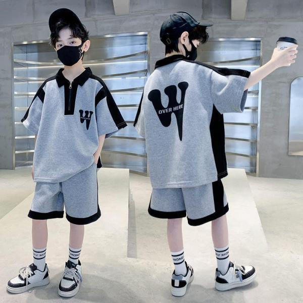子供服　ルームウェア　パジャマ　スウェットセット　キッズ　セットアップ　スポーツ　ジャージ　上下セット　部屋着　春夏　秋冬　男の子　スポーツウエア　運動着　ジップアップ　ブルオーバー商品詳細2-4cmの誤差はご容赦下さいませ。（個人差もござ...