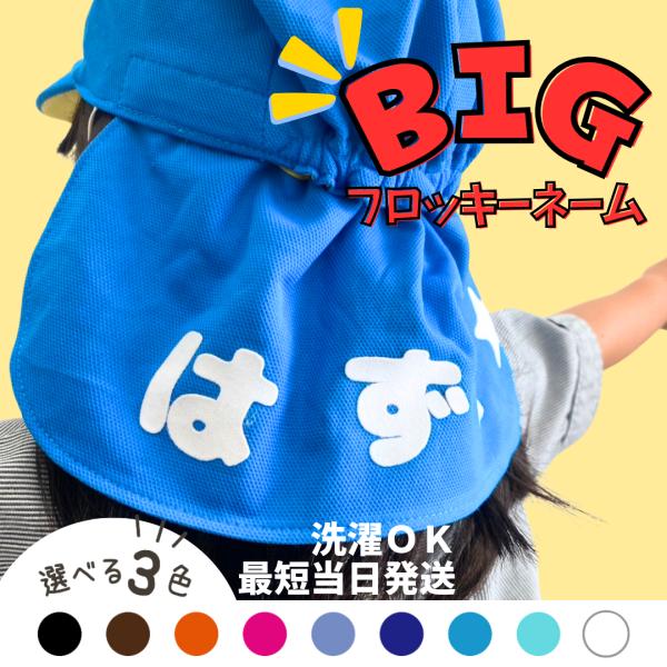 【発売日：2024年08月22日】♪プクプクかわいいフロッキーネーム・やくだち史上最大サイズ♪お好きな色を3色選べます。アイロンで簡単接着！洗濯での耐久性もバツグンです。・お好きな文字タイプで4文字選べます。・送料無料
