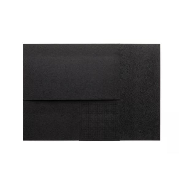 本体サイズ　182×128mm（B6サイズ）付箋サイズ　128×74mm（無地）／54×54mm（3mm方眼）／74×54mm（無地）／54×128mm（チェックリスト）日常の情報整理やアイデアの可視化に欠かせない付箋。Craft Desi...