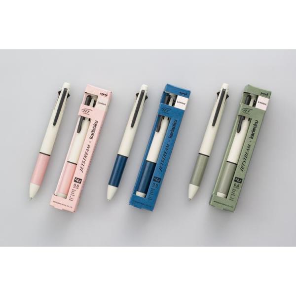 パッケージ：紙箱インク色　黒、赤、青、緑ボール径0.5　芯径0.5■「大人の積み木」をイメージした木製カラーグリップ木製家具製造の過程で生まれた端材の中から、ナラ材をグリップとして使用し、カラー塗装を施しました。カリモク家具が展開するブラン...