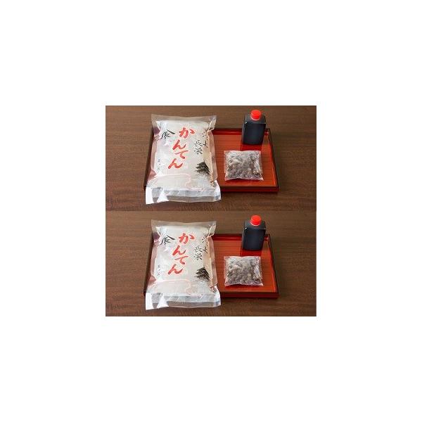 自家製の寒天と、北海道産の上質な赤えんどう豆を使用したまめかんです。（豆かん3人前×2セット）（総重量、約1.5kg） （消費期限、配送日より冷蔵6日間）ご注文はお届け希望日の4営業日前までにお願い致します。【内容】寒天×2パック、赤えんど...