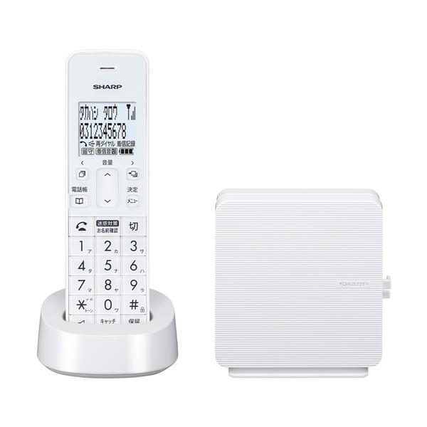 SHARP　JD-SF3CL-W　デジタルコードレス電話機　ホワイト　JDSF3CLW 114