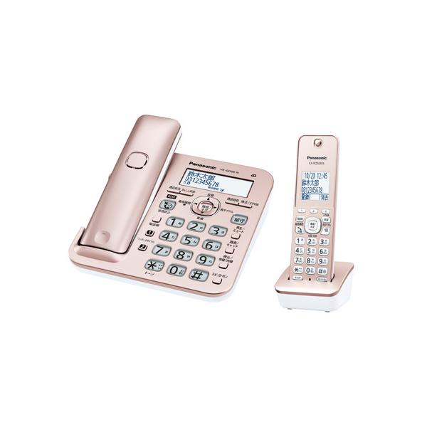 パナソニック　VE-GD58DL-N　デジタルコードレス電話機　子機1台付き　ピンクゴールド　VEGD58DLN 114