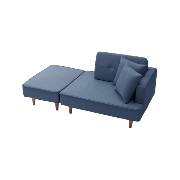 セルタン　CELLUTANE　コンパクトカウチソファ　2人掛け「NAP」A969p-626BL　インディゴブルー 448