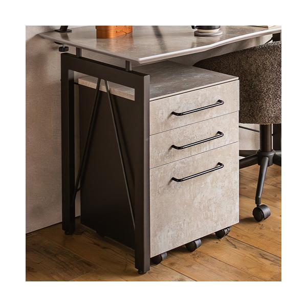 東馬（Tohma）　リート　ワゴン　幅40×奥行40×高さ58（cm）　コンクリート　54681870 448