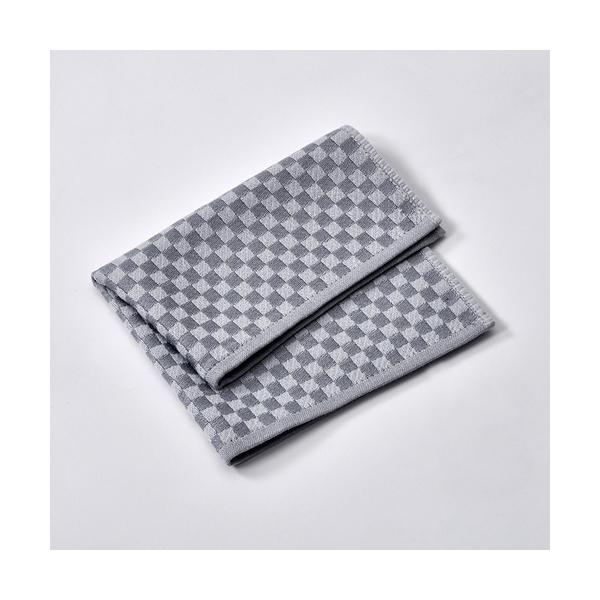 西川　コスメティックス　コンパクトタオル　newmine　ニューミン　34×25cm　グレ- 449