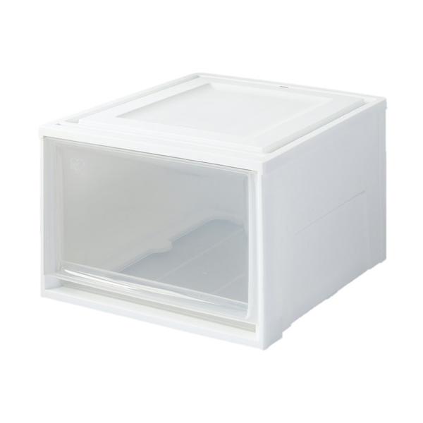 アイリスオーヤマ(IRIS)　BC-LD　チェスト　ホワイト×クリア 446