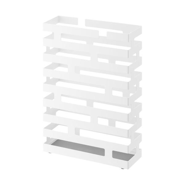 山崎実業　かさたて　ブリック　ワイド　ホワイト 446