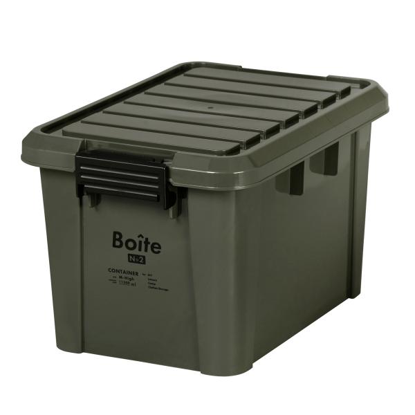 ベストコ　BoiteコンテナM　ハイ　カーキ　MA-4004 446