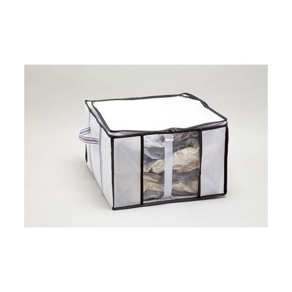 アール　AH-001-Z　入れやすい　一体型圧縮ハードBOX　1枚　衣類用　白　AH001Z 446