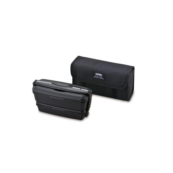 THERMOS　サーモスDJB-906W-DPBK　フレッシュランチボックス　900ML　ディープブラック 446